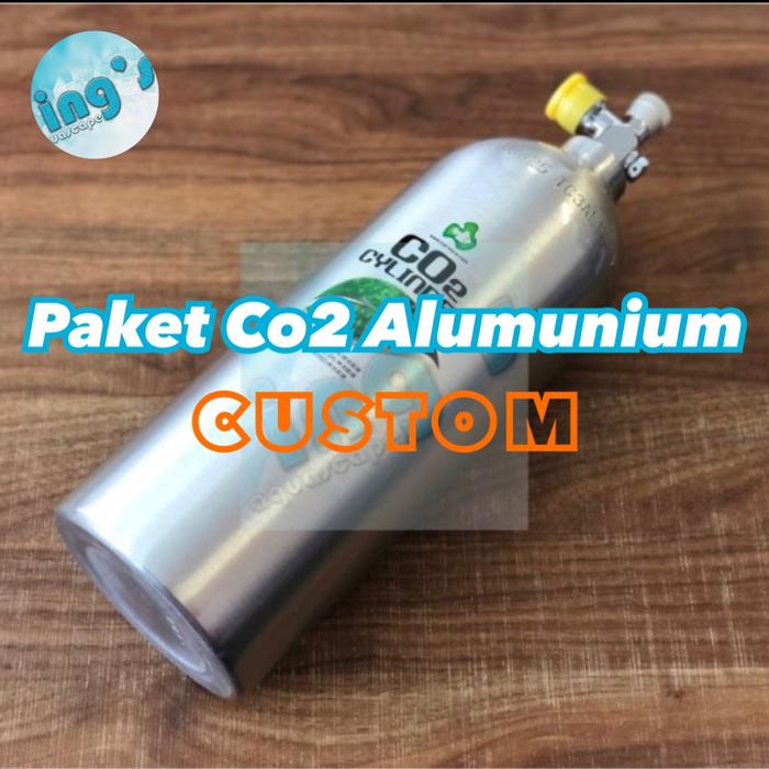 Jual Paket Co2 Alumunium CUSTOM - Jakarta Utara - Ings Aquascape (ings) | Tokopedia