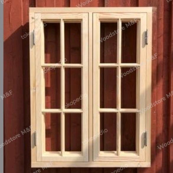 Jual 5 jendela rumah jendela kayu jati minimalis simpel dan elegan ...