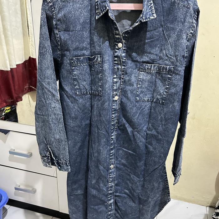Jual Denim dress wanita - Jakarta Selatan - findra_shop | Tokopedia