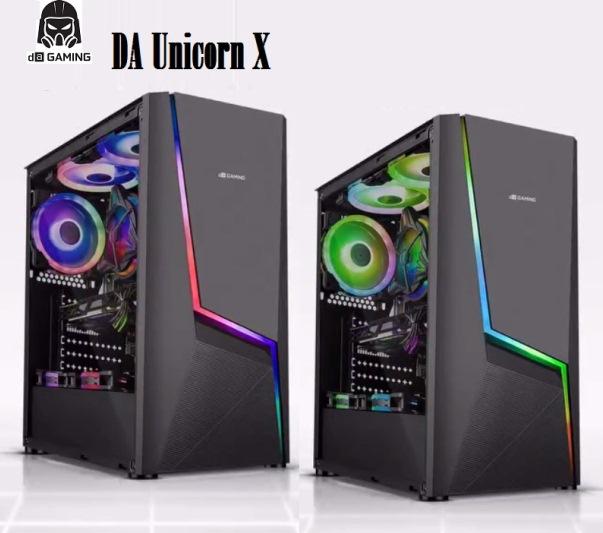 Jual Casing PC Gaming RGB Digital Alliance Unicorn X Free FAN RGB ...