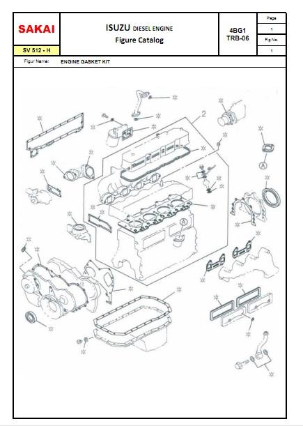 Jual Parts Catalog Engine 4bg1-trb-06 For Sakai Sv512-h Versi Pdf Di Seller Sweet Shop ...