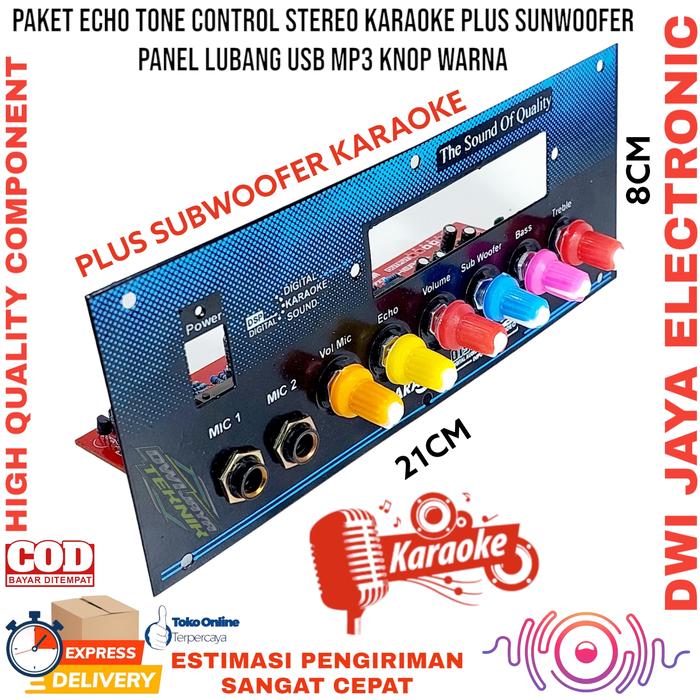 Jual Stereo Tone Control Hybris + Panel Stereo Tone Control Subwoofer ...