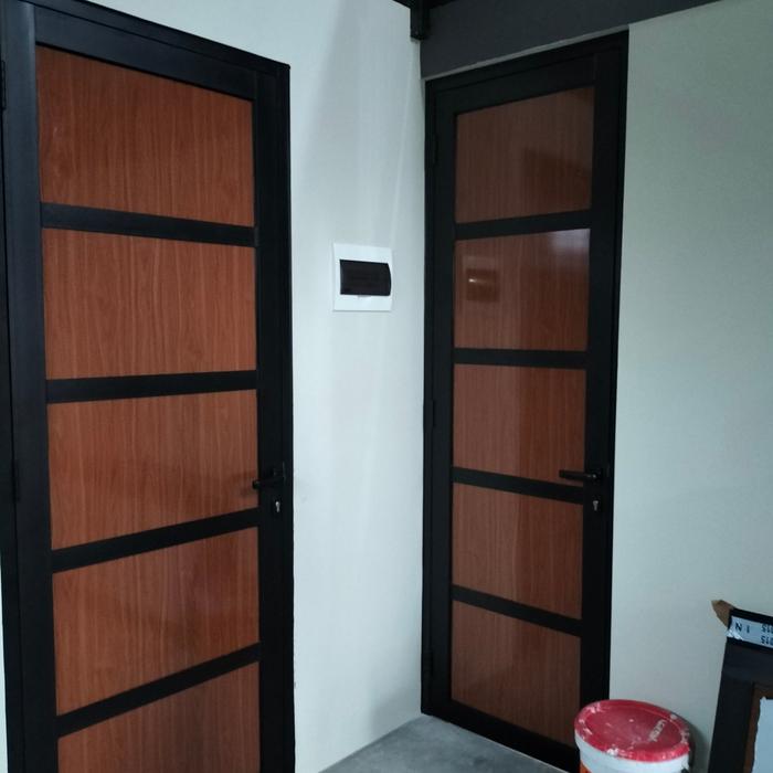 Jual pintu ACP frame alumunium - Kota Depok - LS Alumunium | Tokopedia