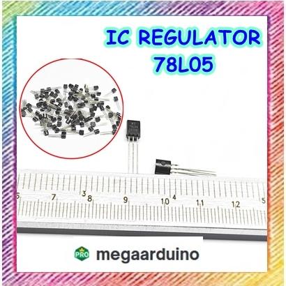 Jual IC 78L05 7805 5V 100mA 0.1A Positive Voltage Regulator Tegangan TO-92 - Kota Semarang ...