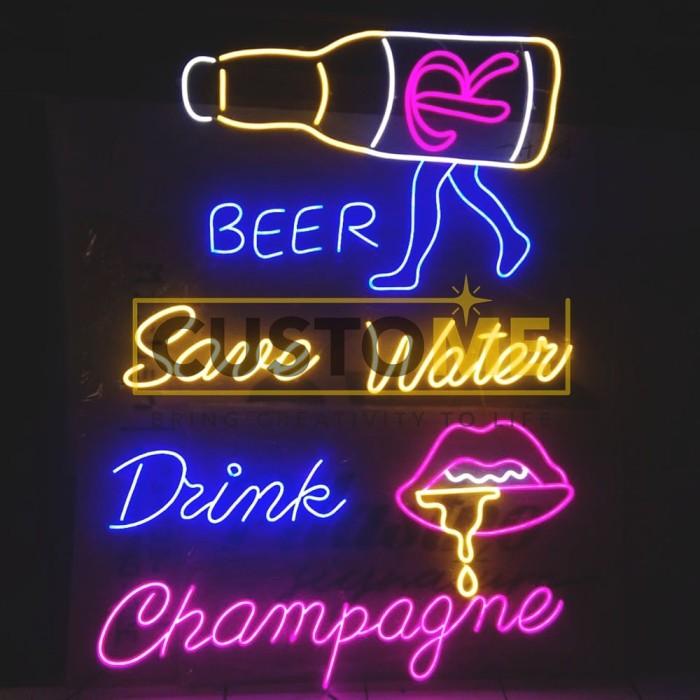 Jual Neon flex custom logo tulisan - Neon sign custom 12v- Lampu hias ...