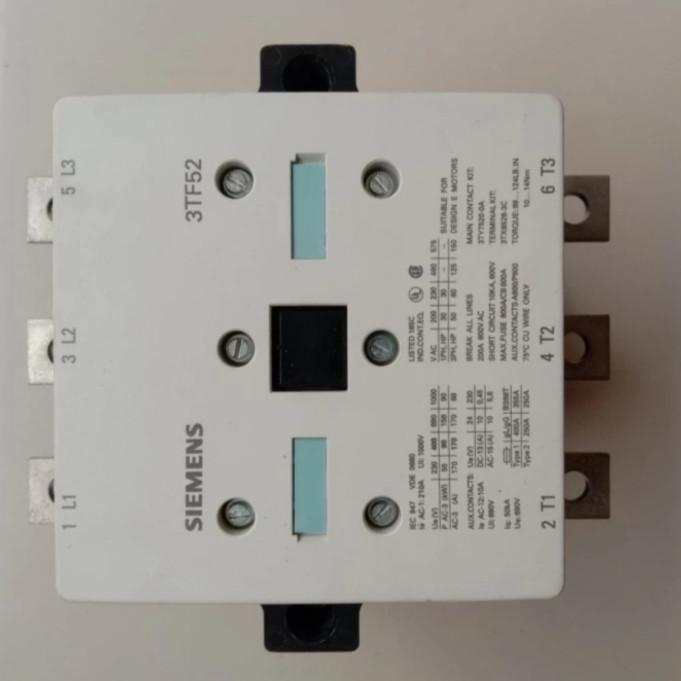 Jual Kontactor Siemens 3Tf52 3P 390A 220Vac Contactor 3Tf52 - Jakarta ...