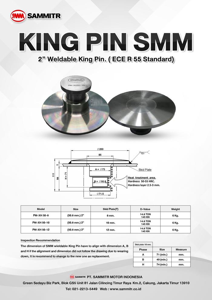 Jual King Pin 2 inch for trailer - Jakarta Timur - SAMMITR INDONESIA ...