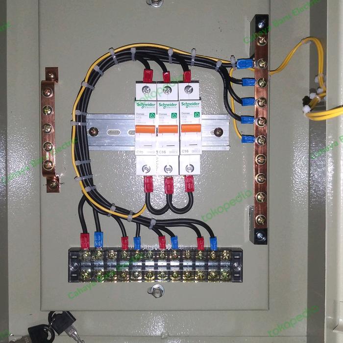 Jual panel distribusi 25A komponen schneider - Kab. Tangerang - Cahaya ...