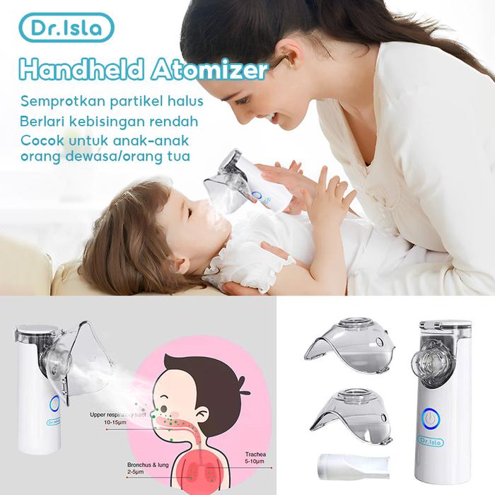 Jual Dr.isla Semprotan Asma Semprot Nebulizer Alat Uap Pernafasan ...