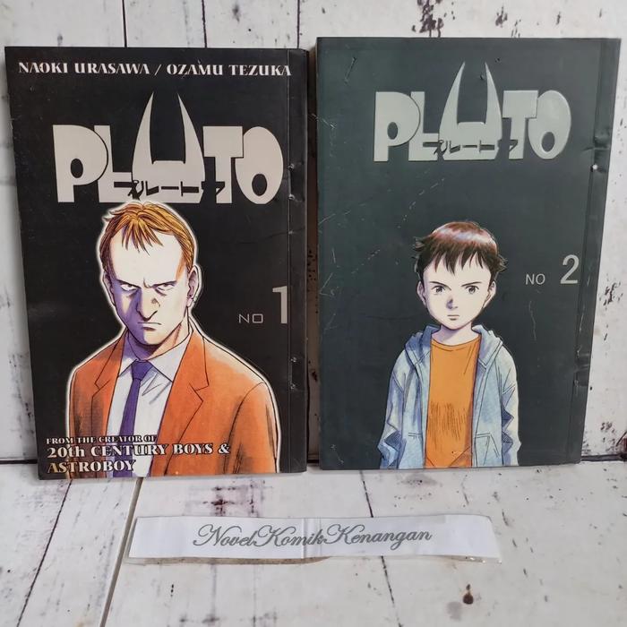 Jual Komik Pluto no 1 dan 2 Karya Naoki Urasawa dan Ozamu Tezuka - Kab ...