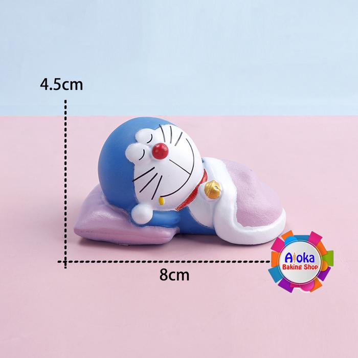Jual Topper Hiasan Kue bentuk Kartun Doraemon Nobita - Doraemon tidur ...