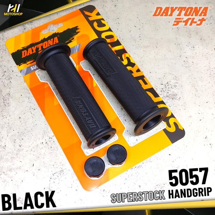 Jual Handgrip Daytona Superstock Grips Hitam Handfat Hand Grip Daytona ...