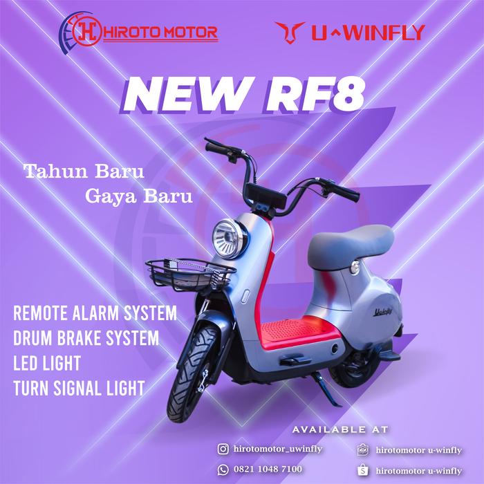 Jual SEPEDA LISTRIK UWINFLY RF8 TERBARU UWINFLY - Kota Bogor ...