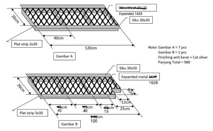 Jual Gril Tutup Selokan Drainase Saluran Air Besi Custom - Kota Depok ...