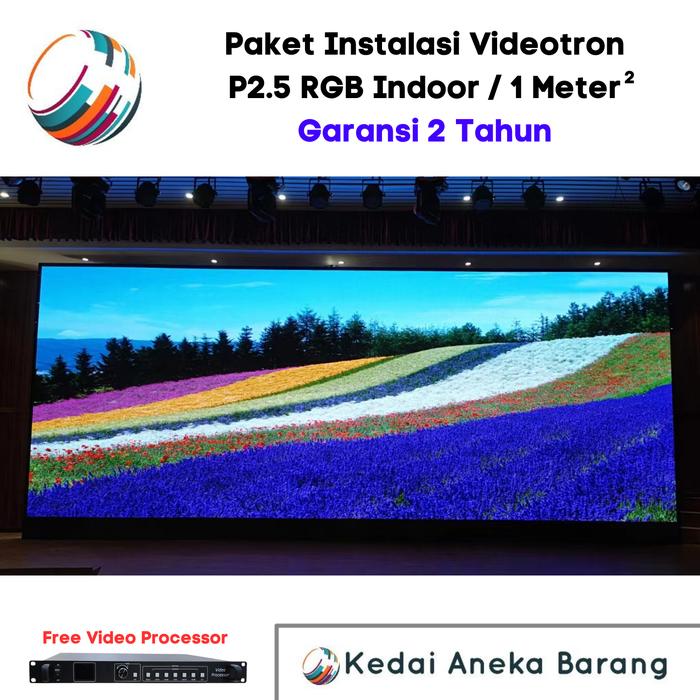 Jual Paket Instalasi LED Videotron P2.5 Indoor 1 Meter Garansi 2 Tahun ...