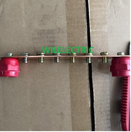 Jual Nol klem arde busbar tembaga merah 2 x 20 2x20 mm 8 baut - Kota ...