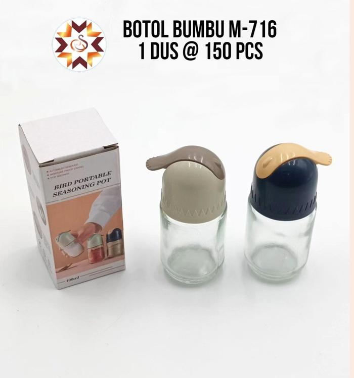 Jual Tempat Botol Lada Merica Cabe Bumbu Dapur Bubuk Gula Kaca ...