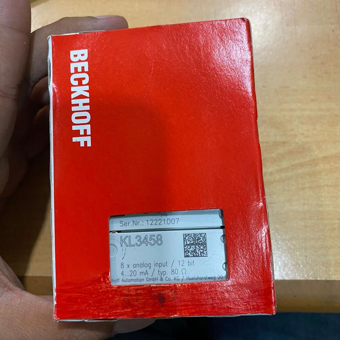 Jual BECKHOFF KL3458 TERMINAL 8 CHANNEL ANALOG INPUT - Kota Bandung - Lestari elektrik bandung ...