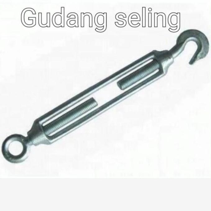 Jual spanskrup m12 / turnbuckle 12mm / jarum keras 12mm - Kab ...