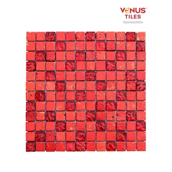 Jual Venus Type Toscana Ethnic Red - Mosaic Mozaik Keramik Dinding ...