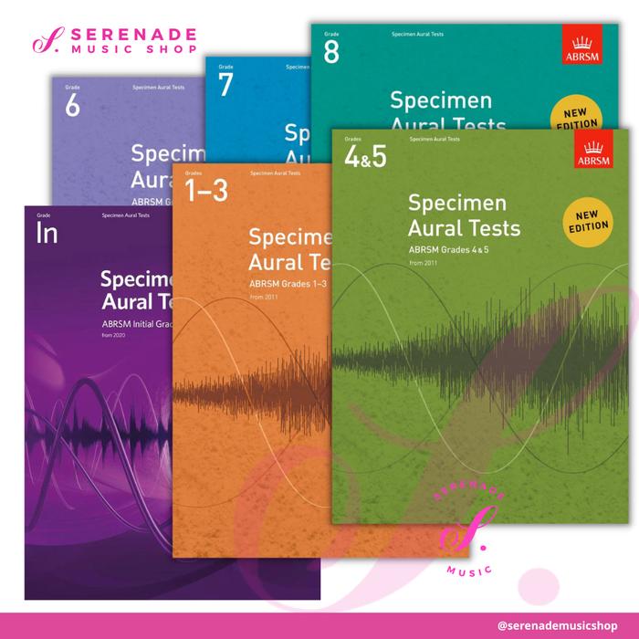 Spartiti Abrsm 2011 Specimen Aural Tests, Grade 8: New Edition From ...