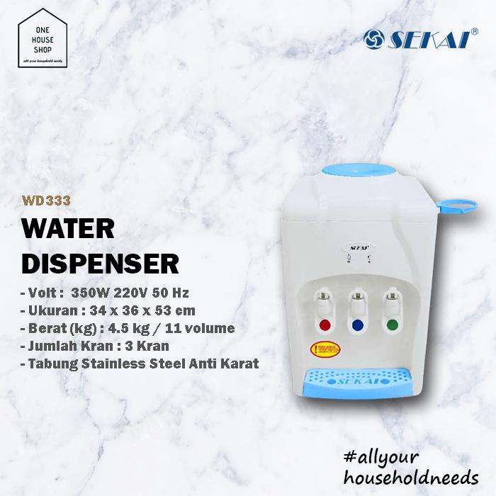 Jual Dispenser Panas Dingin Normal 3 Kran Sekai WD333 - Jakarta Pusat - One House Shop | Tokopedia