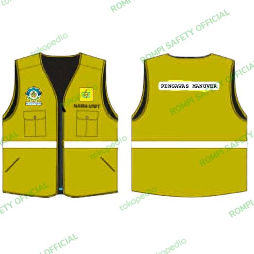Jual ROMPI SAFETY PENGAWAS / CUSTOM ROMPI SAFETY / ROMPI PROYEK - Kab ...