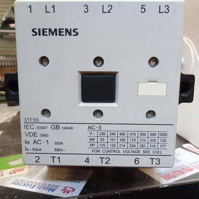 Jual Contactor Siemens Tipe 3Tf55 220V - Jakarta Barat - Armada Graha ...