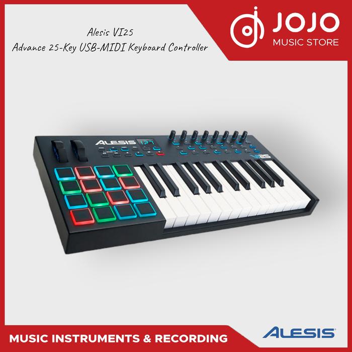 Jual Alesis VI25 Advance 25-key USB MIDI Keyboard Controller - Kota ...