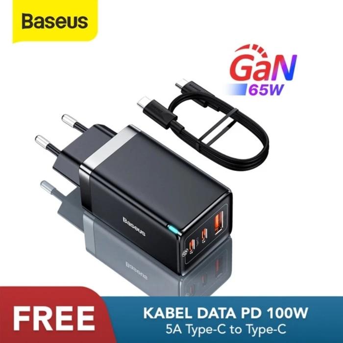 Jual KEPALA CHARGER BASEUS 65 W GAN FAST CHARGER TYPE C GAN 5 PRO 65 ... Jual KEPALA CHARGER BASEUS 65 W GAN FAST CHARGER TYPE C GAN 5 PRO 65 ...