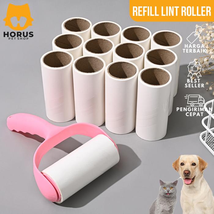 Jual Refill Lint Roller Isi Ulang Roll Pembersih Bulu Anjing Kucing ...