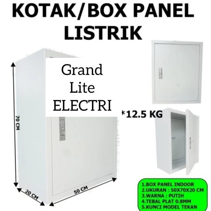 Jual Box panel 50X70 70X50 50X70X20 indoor kunci push YLI - Jakarta ...
