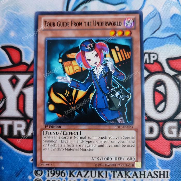 Jual yugioh tour guide from the underworld BP01 rare original - Jakarta ...