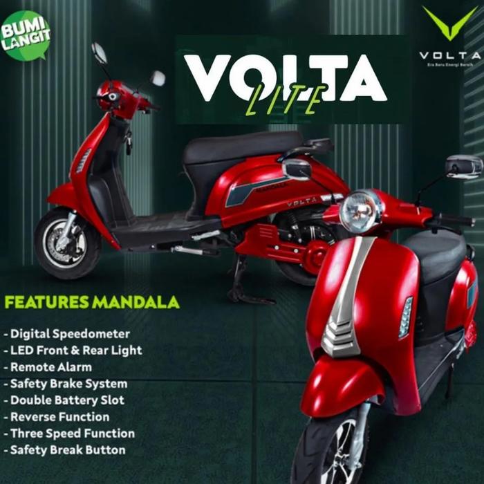 Jual motor listrik Volta Mandala Lite ( baterai SLA ) - Kota Semarang ...