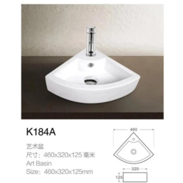 Jual BODY WASTAFEL SUDUT DINDING MODEL TOTO WASHTAFEL PERSEGI SUDUT ...