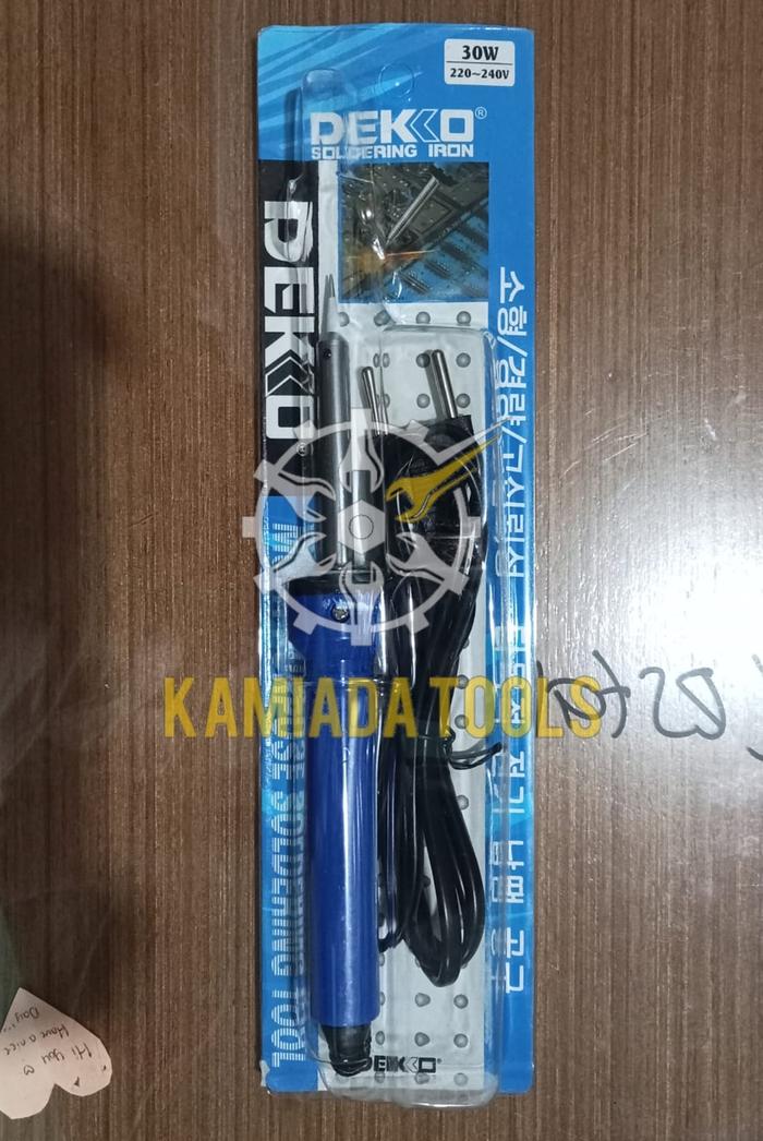 Jual Solder Lurus DEKO 30W/Solder DEKO /Solder DEKKO 30Watt/Alat Solder 30W - Kota Pekanbaru ...