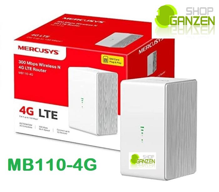 Jual Mercusys MB110-4G N300 4G LTE Modem Wireless Router - Jakarta ...