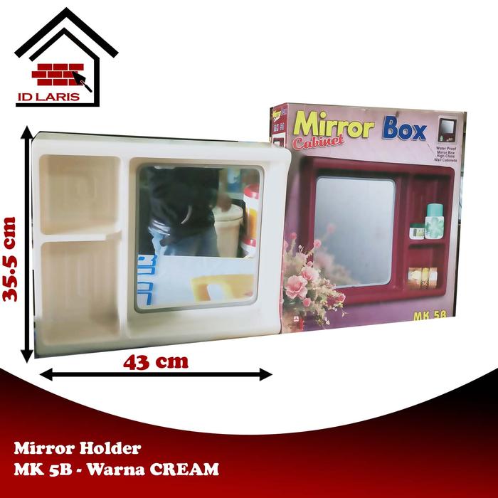 Jual CERMIN BOX MASPION MIRROR BOX TEMPAT SABUN KACA CERMIN KAMAR MANDI ...