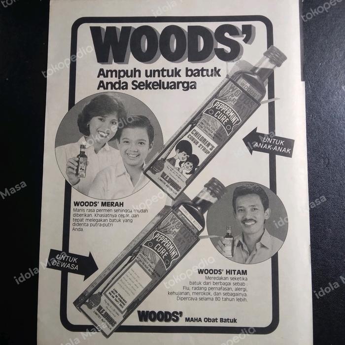 Jual iklan jadul Woods copotan majalah lawas original - Kab. Kebumen - idola Masa | Tokopedia