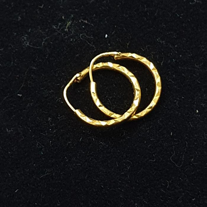 Jual anting kenip ukir bulat emas - Kota Tangerang - sinarindahmas ...