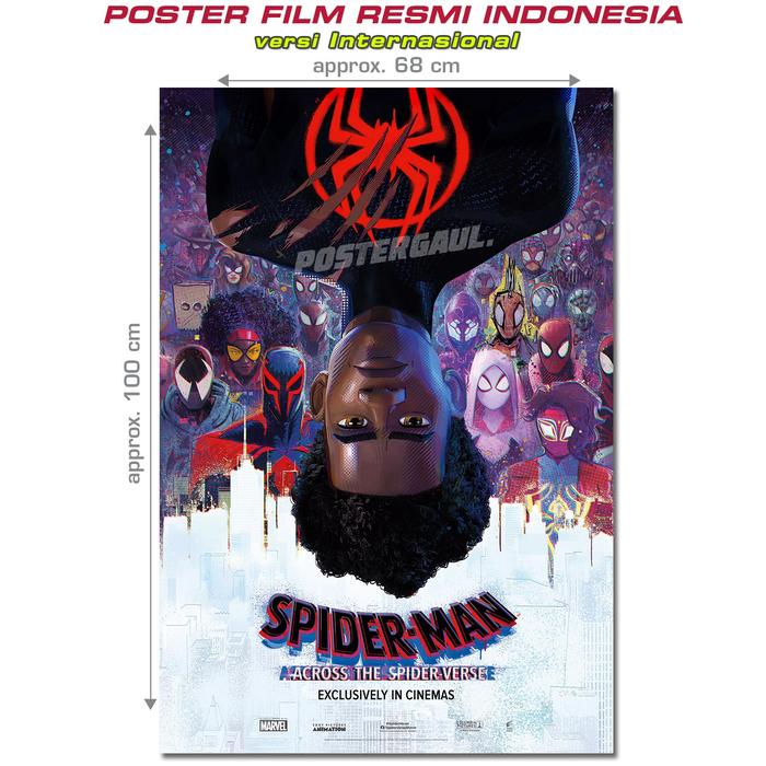 Jual Poster Film SPIDER-MAN : ACROSS THE SPIDER-VERSE - original Intl ...