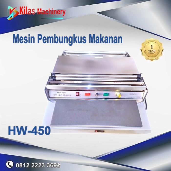 Jual Mesin Pembungkus Makanan & plastik Wrap / Hand Wrapping HW-450 ...
