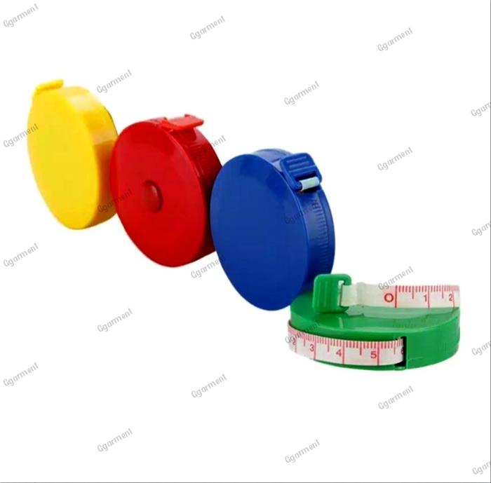 Jual Meteran Kain Model Pita Tarik Bulat/Meteran Baju Pita Tarik Roll ...