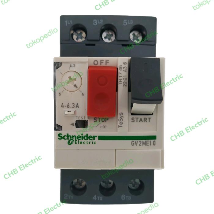 Jual Schneider GV2 ME10 Motor Circuit Breaker GV2ME10 Schneider (4-6, 3) - Jakarta Pusat - CHB ...