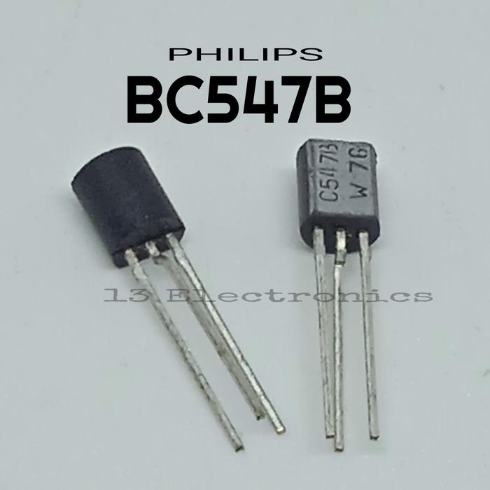 Jual Transistor BC547B Philips bc547b NPN bipolar transistor Philips ...