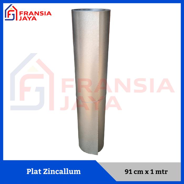 Jual Seng Plat Zincalum Anti Karat 90 cm Talang Atap Gerobak Tebal 0.2 ...