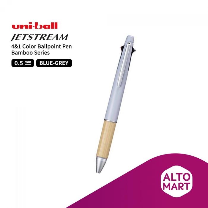 Promo Uniball Jetstream 4&1 Bamboo Series Multi Pen Ballpoint Uni Ball - BEIGE - Kota Surabaya ...