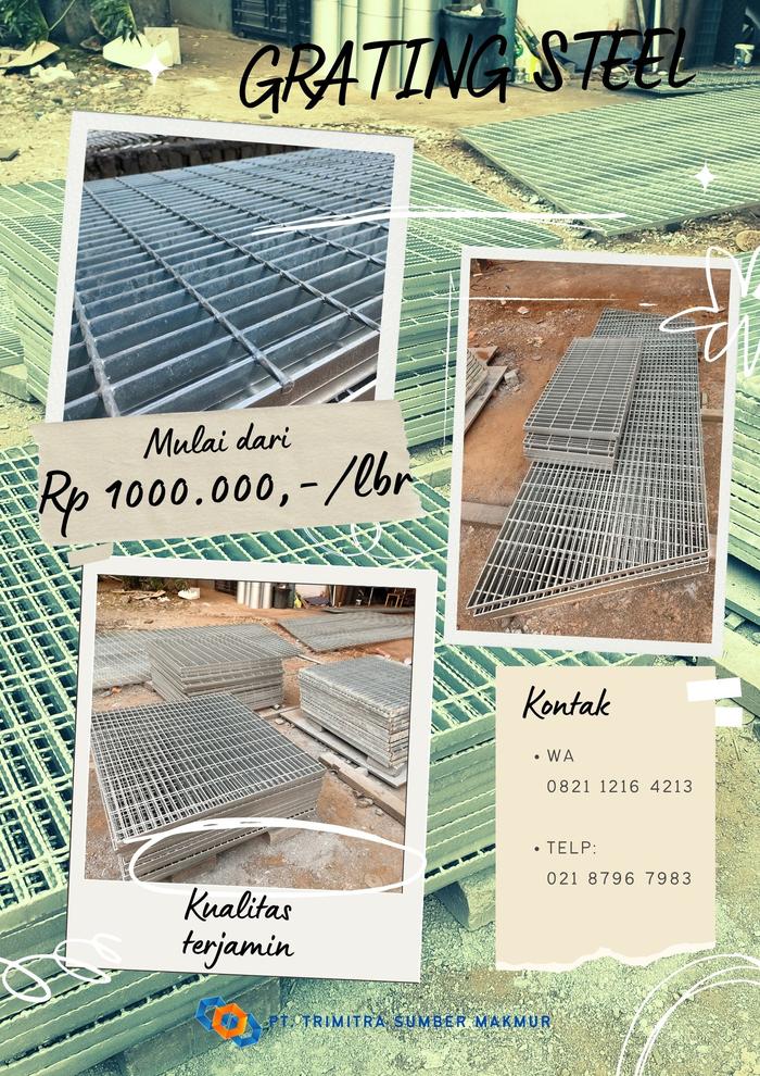 Jual GRATING STEEL GALVANIS BISA CUSTOM UKURAN - Kab. Bogor - Asep TSM ...