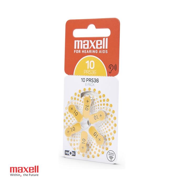 Jual Baterai Alat Bantu Dengar 10 PR536 ZA10 Maxell Original Battery - Kota Surabaya - Maxell ...