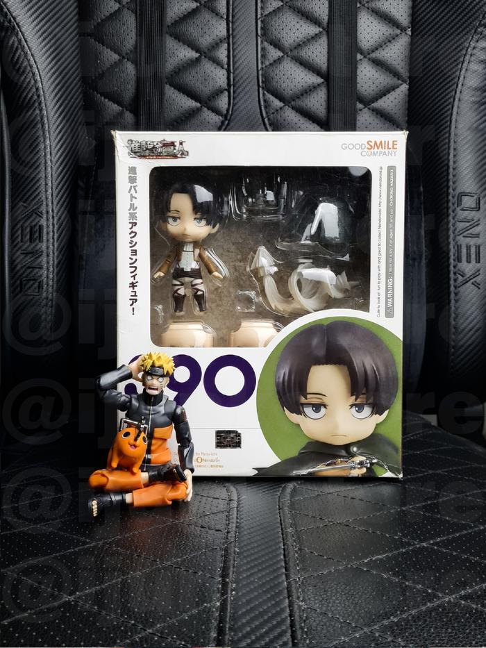 Jual Nendoroid Levi Ackerman Attack on Titan Shingeki Kyojin no shf ...
